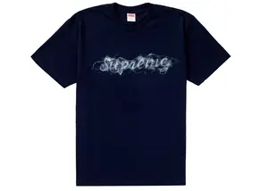Supreme Smoke Tee Shirt Navy