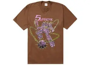 Supreme Spikes Tee Shirt - Brown