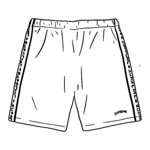 Supreme Terry Short - White