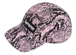 Supreme Snakeskin Corduroy Cap - Pink