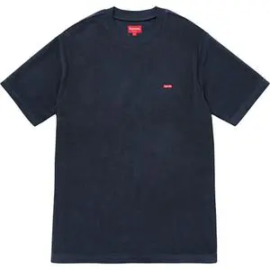 Supreme Terry Small Box Tee Shirt - Navy Blue