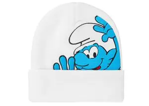 Supreme Smurfs Beanie - White