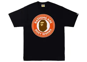A BATHING APE Colors Busy Works Tee - Black