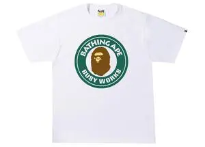 A BATHING APE Colors Busy Works Tee Shirt - White
