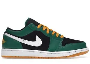 JORDAN 1 Low Se Holiday Special Sneakers - Malachite/black/taxi