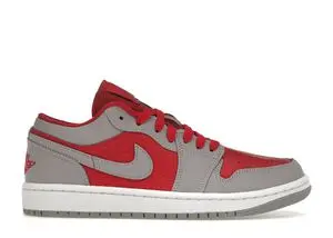 JORDAN Jordan 1 Low SE Homage Split Sneakers Gym Red/cement Grey/black