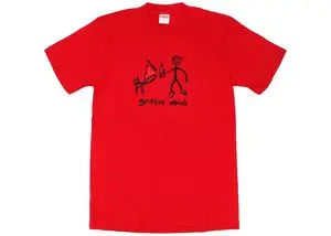 Supreme Spitfire Cat T-shirt - Red