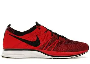 Nike Flyknit Trainer Sneakers - University Red/white/black