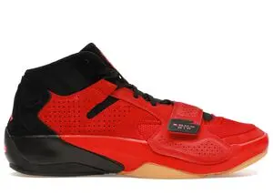 JORDAN Zion 2 Gum Sneakers - University Red/black/bright Crimson