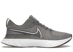 Nike React Infinity Run Flyknit 2 Sneakers - Particle Grey/grey Fog/black