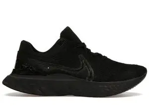 Nike React Infinity Run Flyknit 3 Sneakers - Black