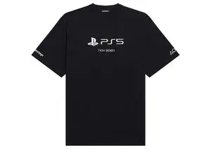 Balenciaga X Playstation Boxy T-shirt - Black