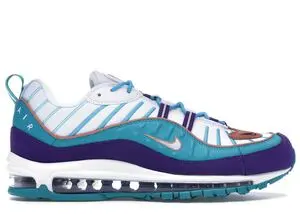 Nike Max 98 Sneakers - Court Purple/terra Blush/spirit Teal