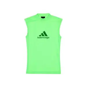 Balenciaga X Adidas Sleeveless Fitted Top