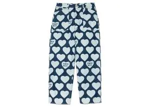 HUMAN MADE Heart Baggy Denim Pants - Indigo