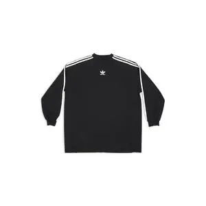 Balenciaga X Adidas Long Sleeve T-Shirt - Black | Editorialist