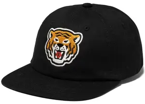 HUMAN MADE 6 Panel Twill Cap - Black