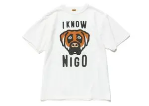 HUMAN MADE I Know Nigo Kaws T-shirt - White