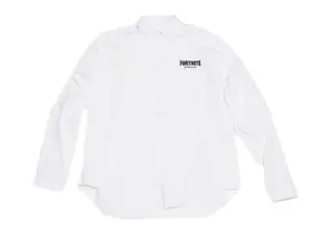 Balenciaga X Fortnite©2021 Large Fit Shirt - White