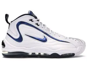 Nike Total Max Uptempo Sneakers - White/midnight Navy Blue