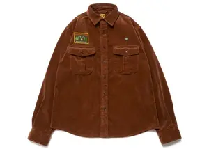 HUMAN MADE Corduroy Workshirt - Brown