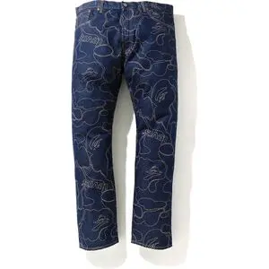 A BATHING APE X Levi's 501 '93 Jeans - Indigo