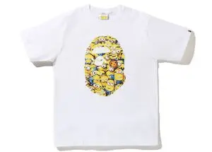 A BATHING APE X Minions 09 Tee Shirt - White
