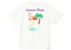 HUMAN MADE Flamingo Pocket T-shirt - White