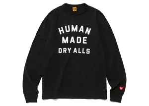 HUMAN MADE Graphic Long Sleeve T-shirt - Black