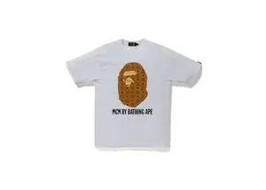 BAPE X Mcm By Bathing Tee Shirt White/brown