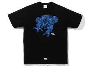 A BATHING APE X Marvel Comics Venom Tee Shirt - Black