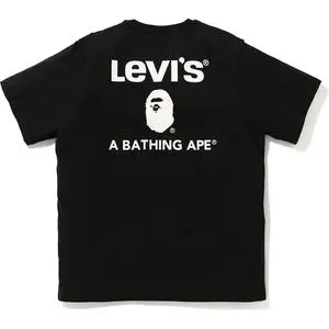 A BATHING APE X Levi's Tee Shirt - Black