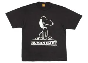 HUMAN MADE Peanuts #1 T-shirt - Black