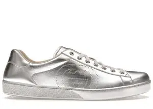 Gucci Ace Metallic Sneakers - Silver