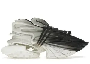 Balmain Unicorn Low-top Sneakers - White/black