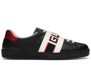 Gucci Ace Stripe Sneakers Black