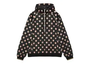 Gucci All Over Half Zip Jacket