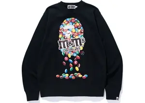 A BATHING APE X M&m's Crewneck Sweatshirt