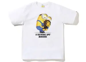 A BATHING APE X Minions 08 Tee Shirt - White