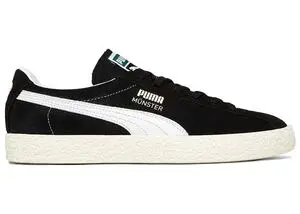 PUMA Muenster Classic Whitein Black/ White - Black/puma White
