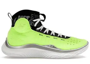 Under Armour Curry 4 Flotro Sneakers - Quirky Lime/black/metallic Silver