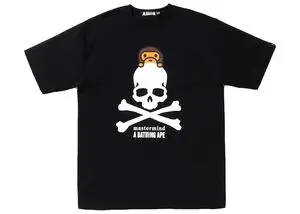 A BATHING APE X Mmj Baby Milo Tee Shirt - Black