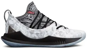 Under Armour Curry 5 Sneakers - White/black