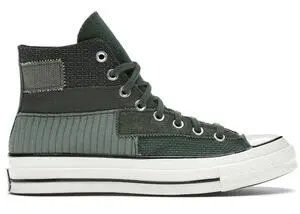 CONVERSE Chuck Taylor All Star 70 Hi Mono Patchwork - Forest/egret/black