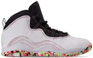 JORDAN Jordan 10 Retro Ember Glow Sneakers White/barely Volt/black