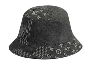 LOUIS VUITTON X Nigo Damier Geant Wave Monogram Cap - Noir
