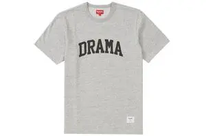 Supreme Drama Short Sleeve Top - Heather Grey
