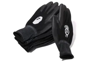 A BATHING APE X Neighborhood Glove - Black