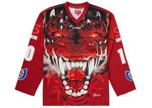 Supreme Dragon Hockey Jersey - Red