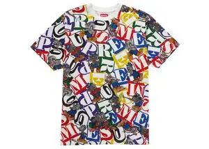 Supreme Elephant Short Sleeve Top - Multicolor